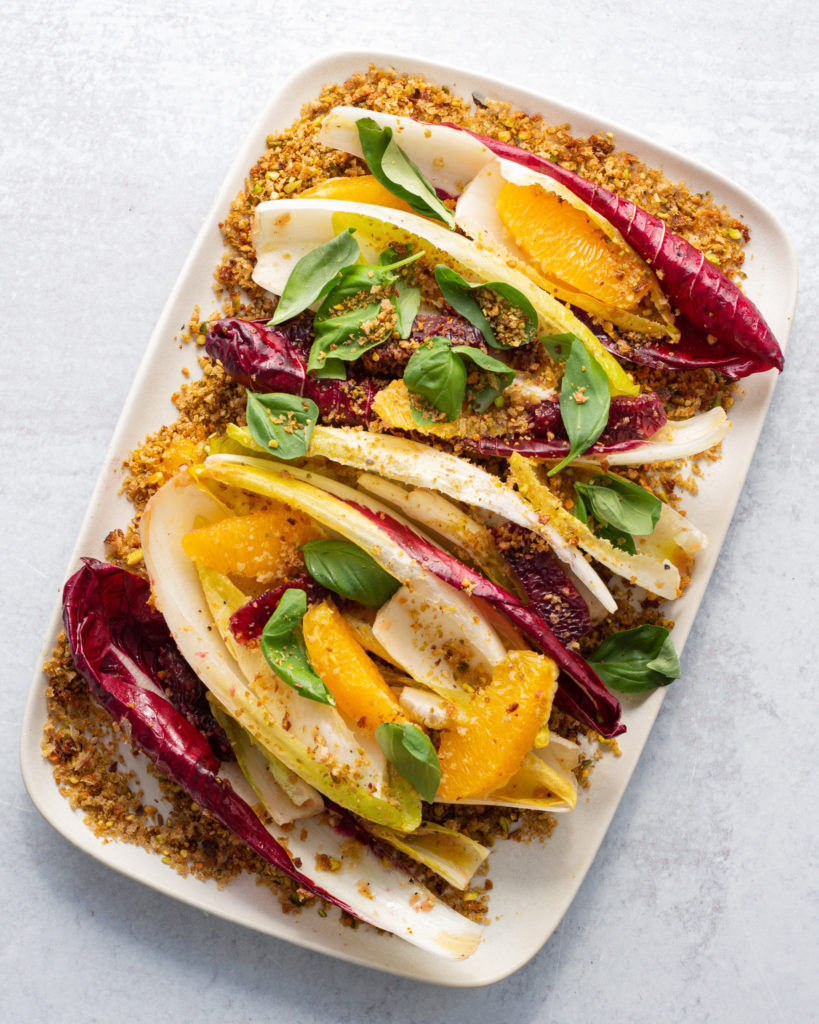 Endive Salad with Blood Orange Vinaigrette - Justine Doiron