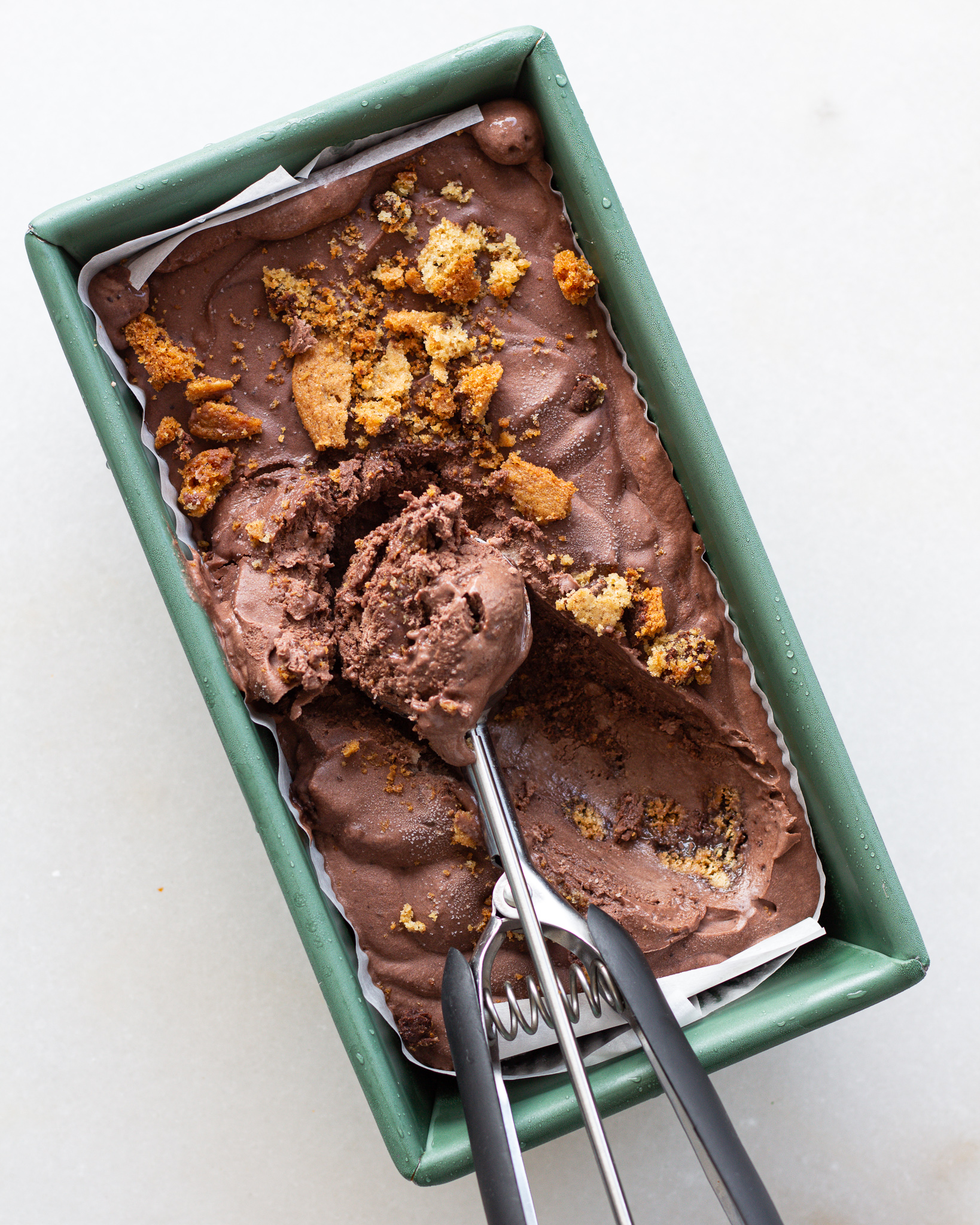 No-Churn Chocolate Bourbon Ice Cream - Justine Doiron