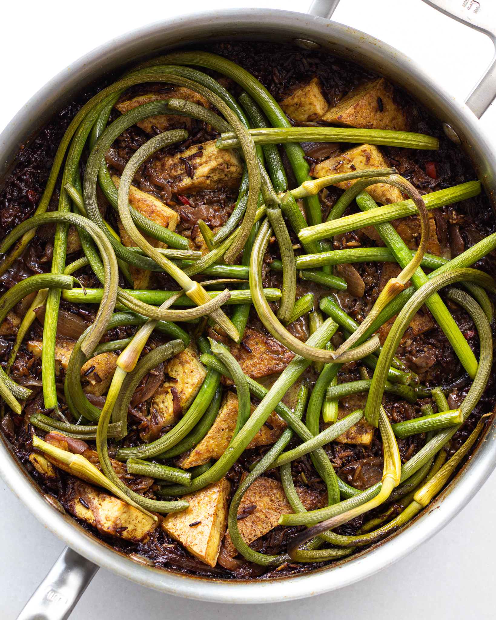 Garlic Scape Curry - Justine Doiron