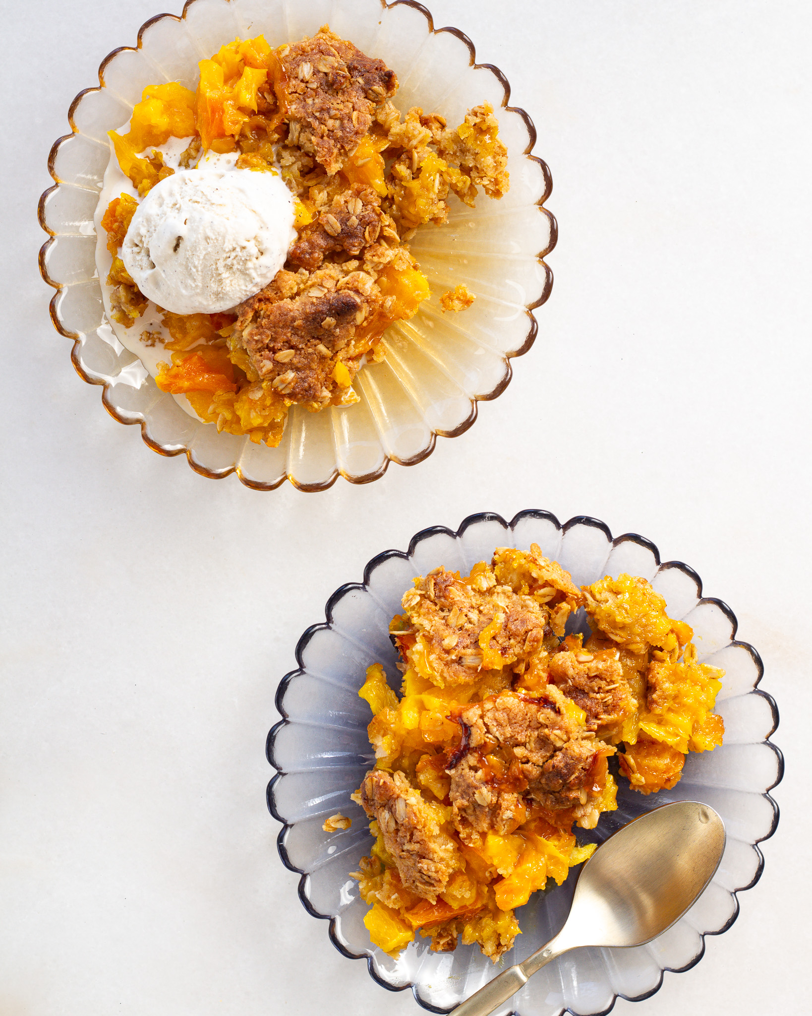 Saffron Orange Crumble - Justine Doiron